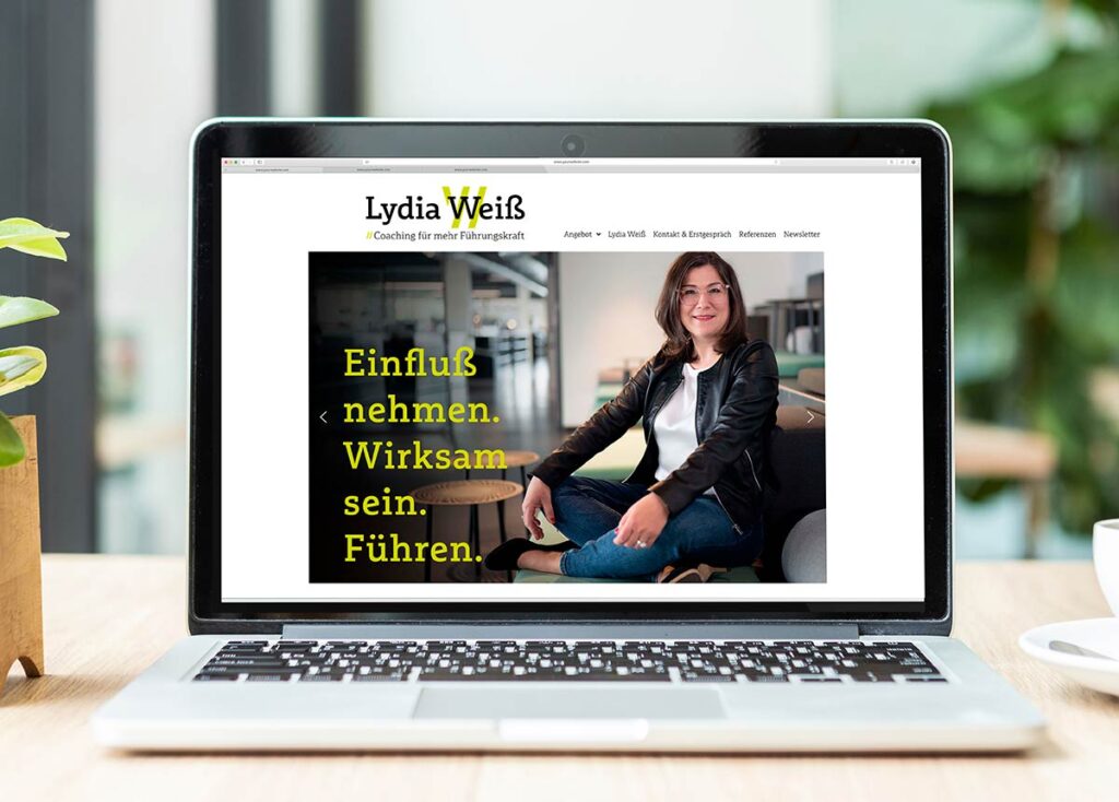 Lydia Weiß | Coaching für Führungskräfte | website – carmen christ design
